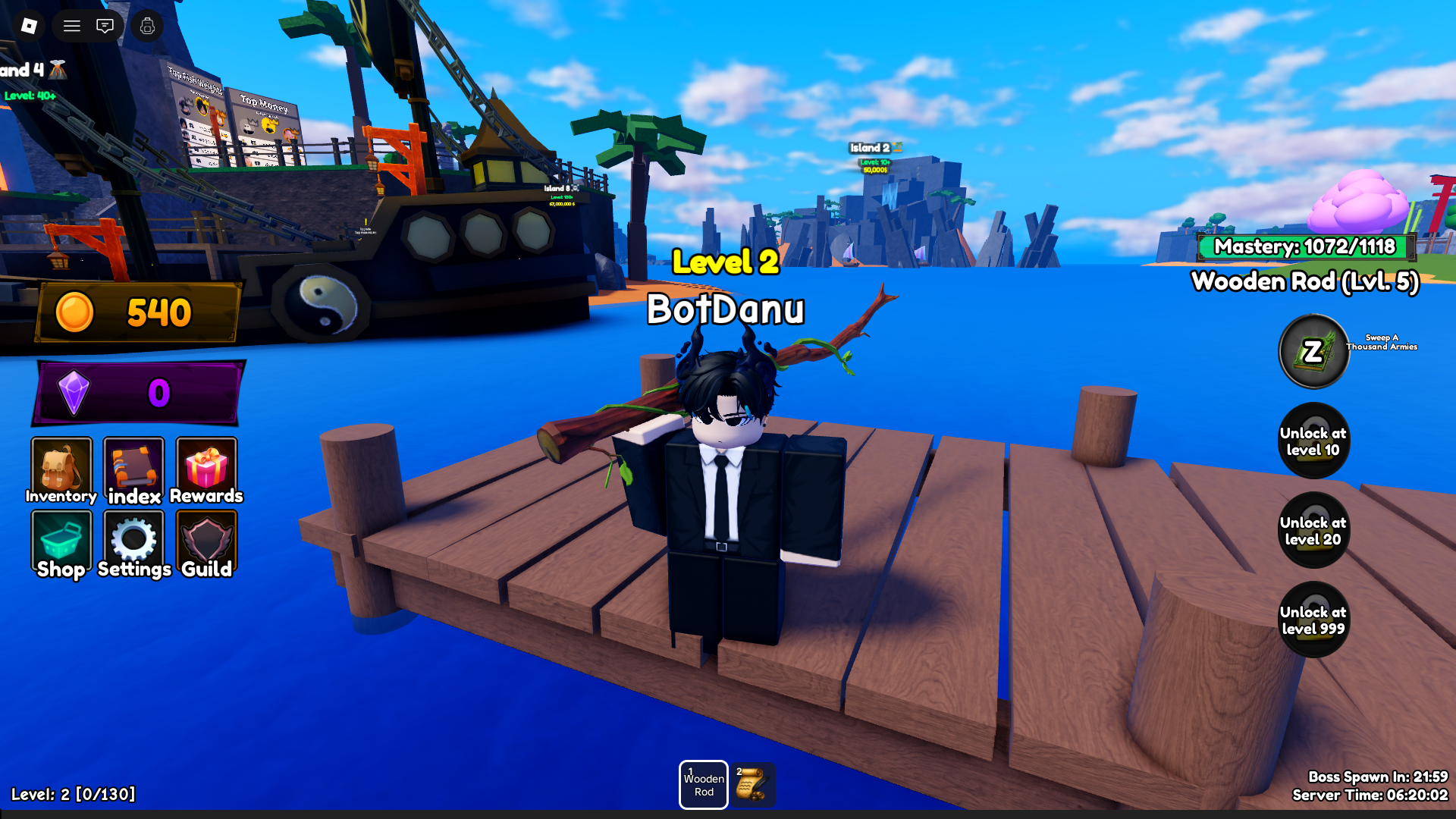 All Fishing Rods in Titan Fishing - Deltia's Gaming