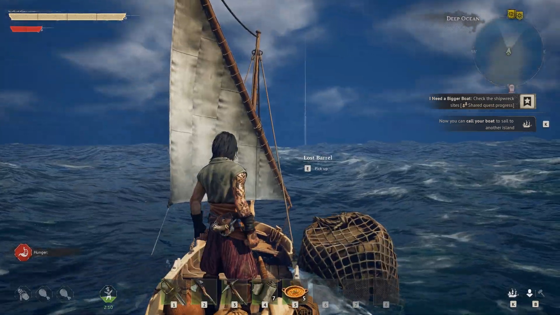 Windrose: How To Loot Floating Barrels - Deltia's Gaming