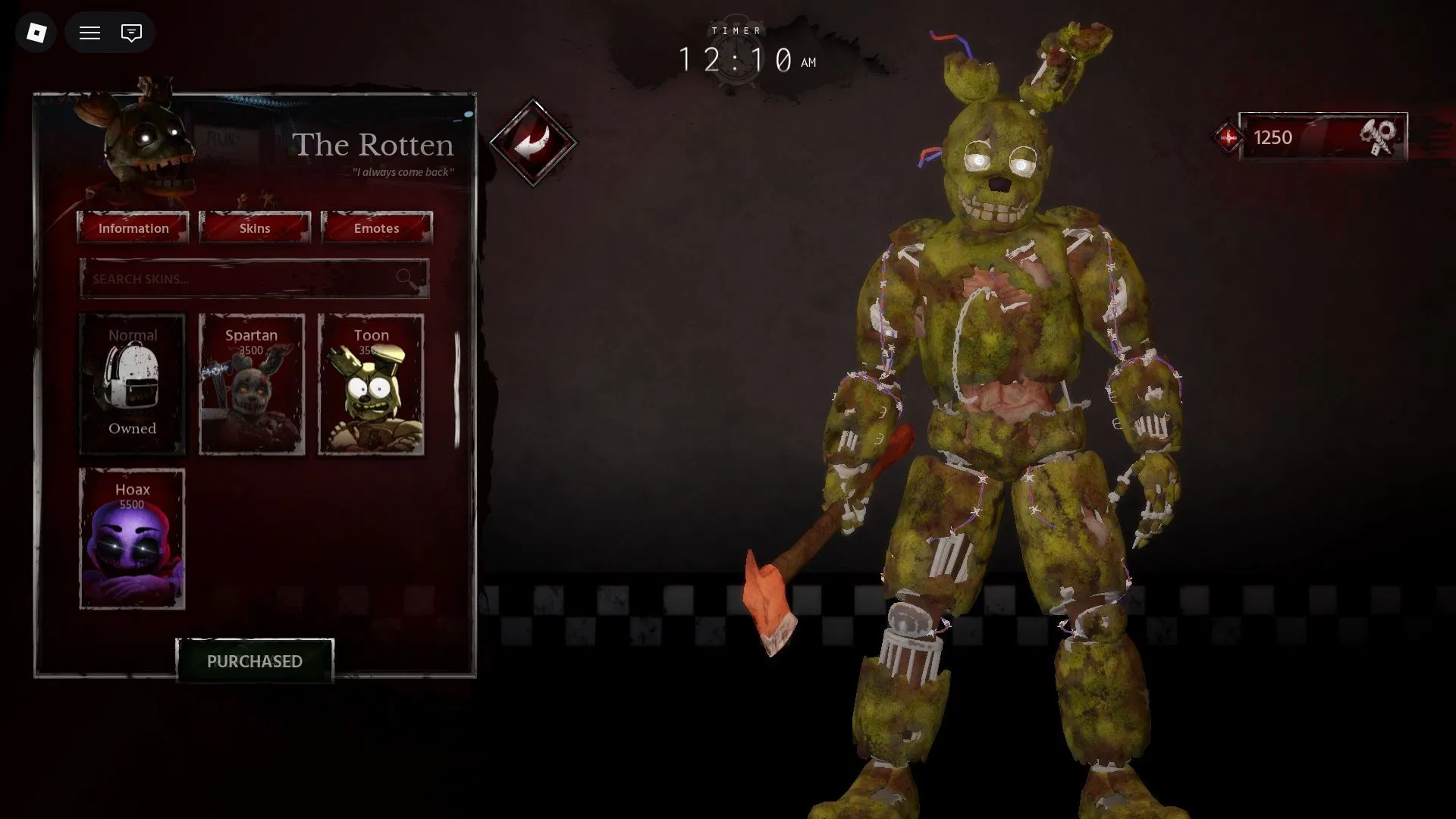 All Skins in Bite By Night - Deltia's Gaming