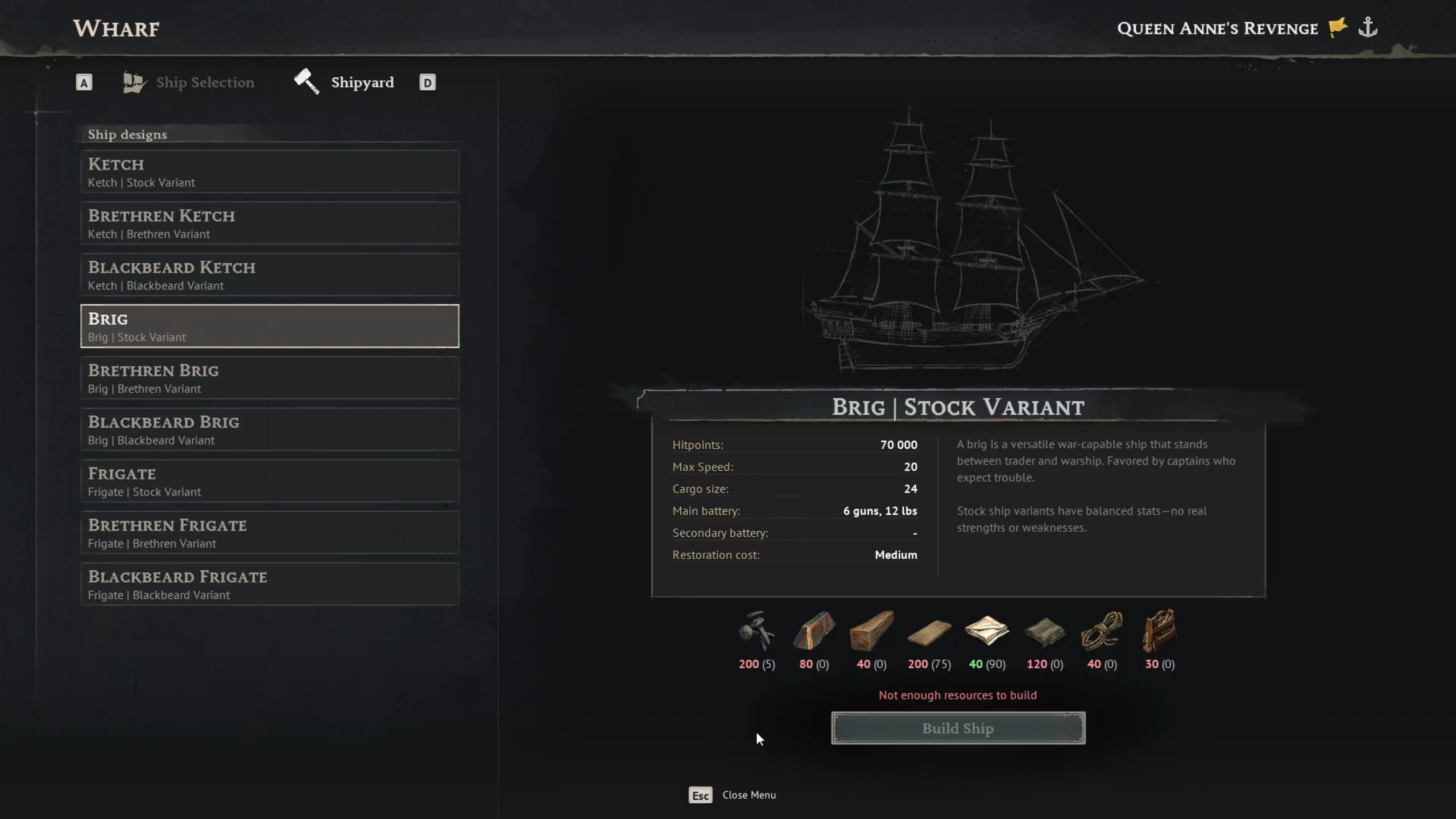 Windrose: All Ships and How To Unlock Them - Deltia's Gaming