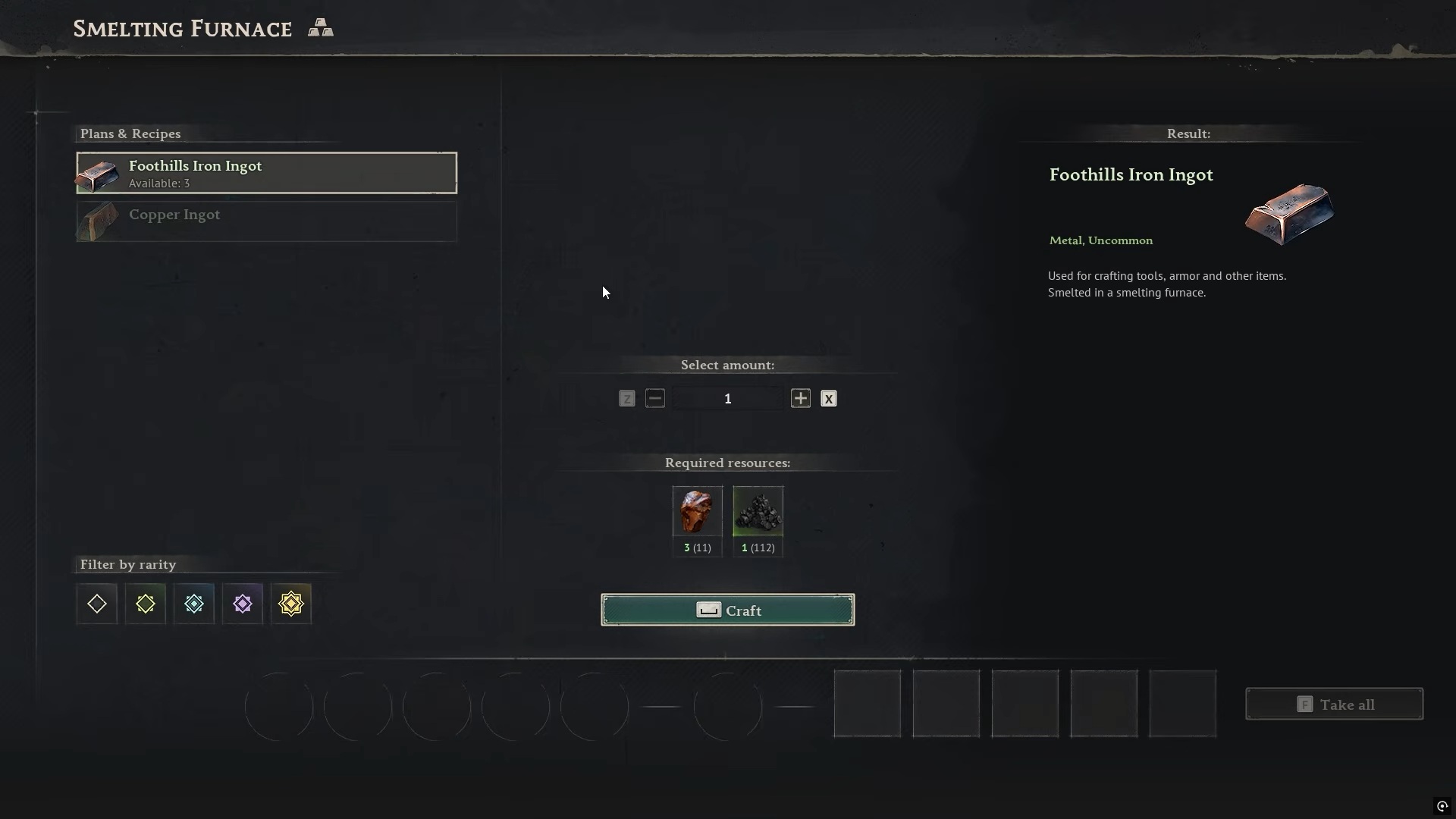 Windrose: How To Craft Foothills Iron Ingot - Deltia's Gaming