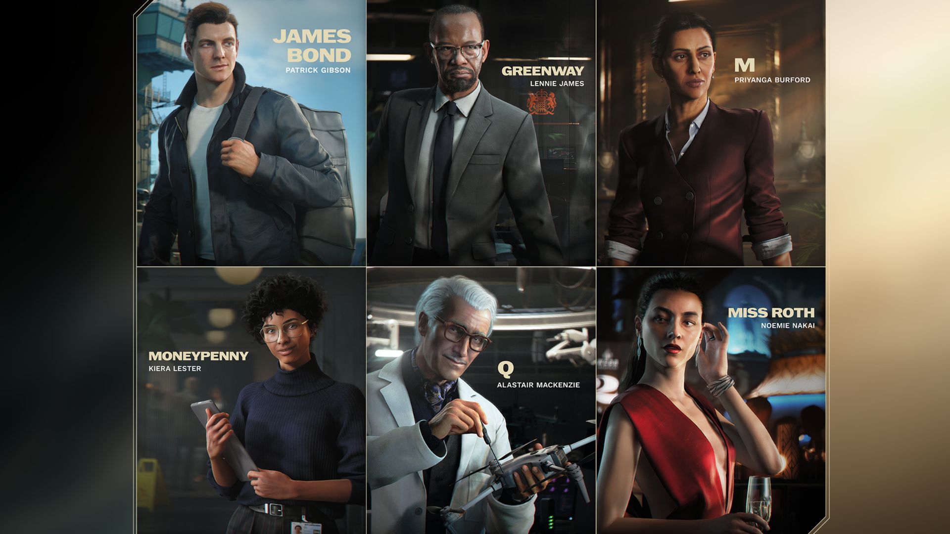 007 First Light Cast List: All Voice Actors - Deltia's Gaming