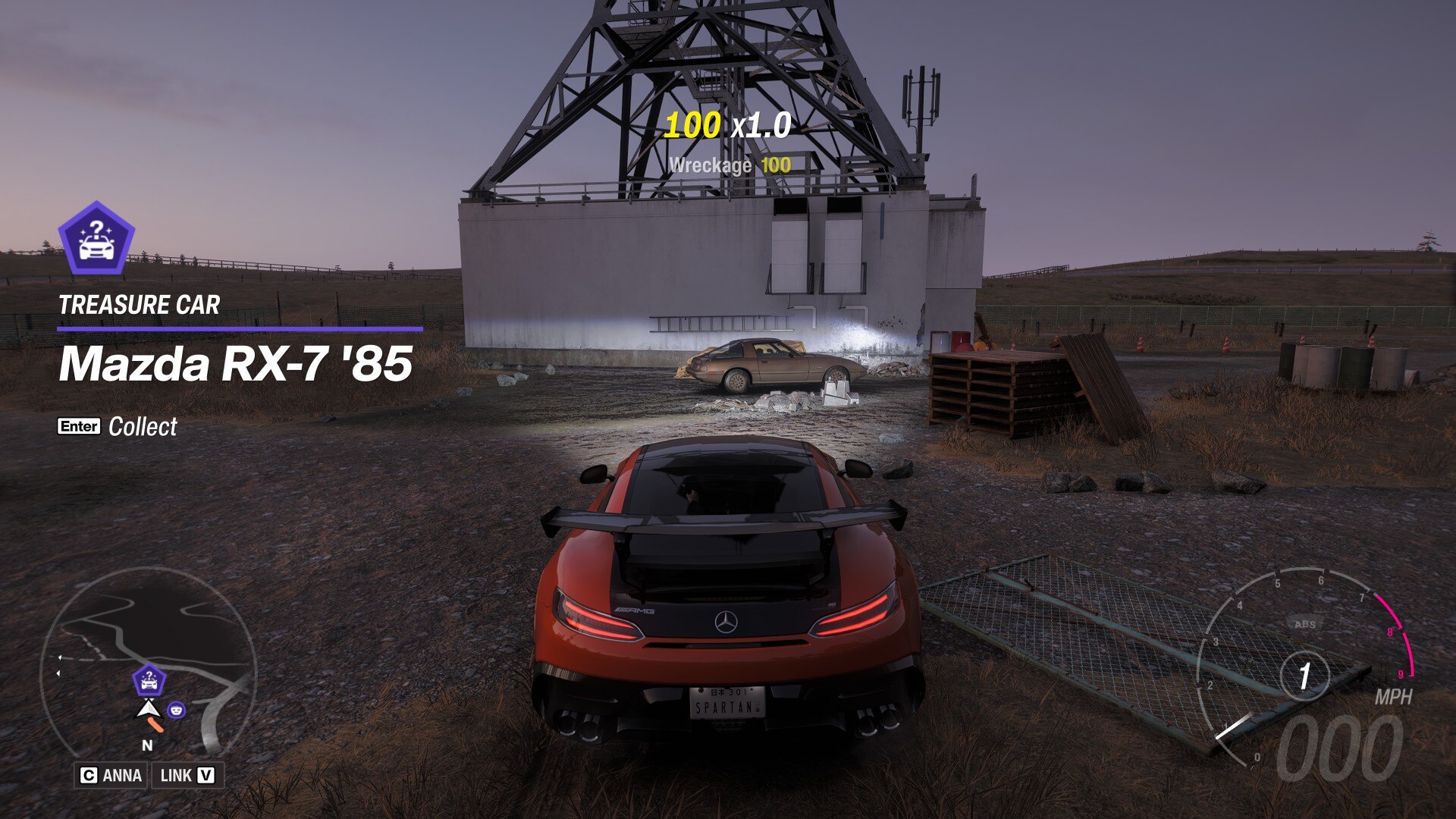 Forza Horizon 6 Nissan 1991 Figaro Location Guide Treasure Car