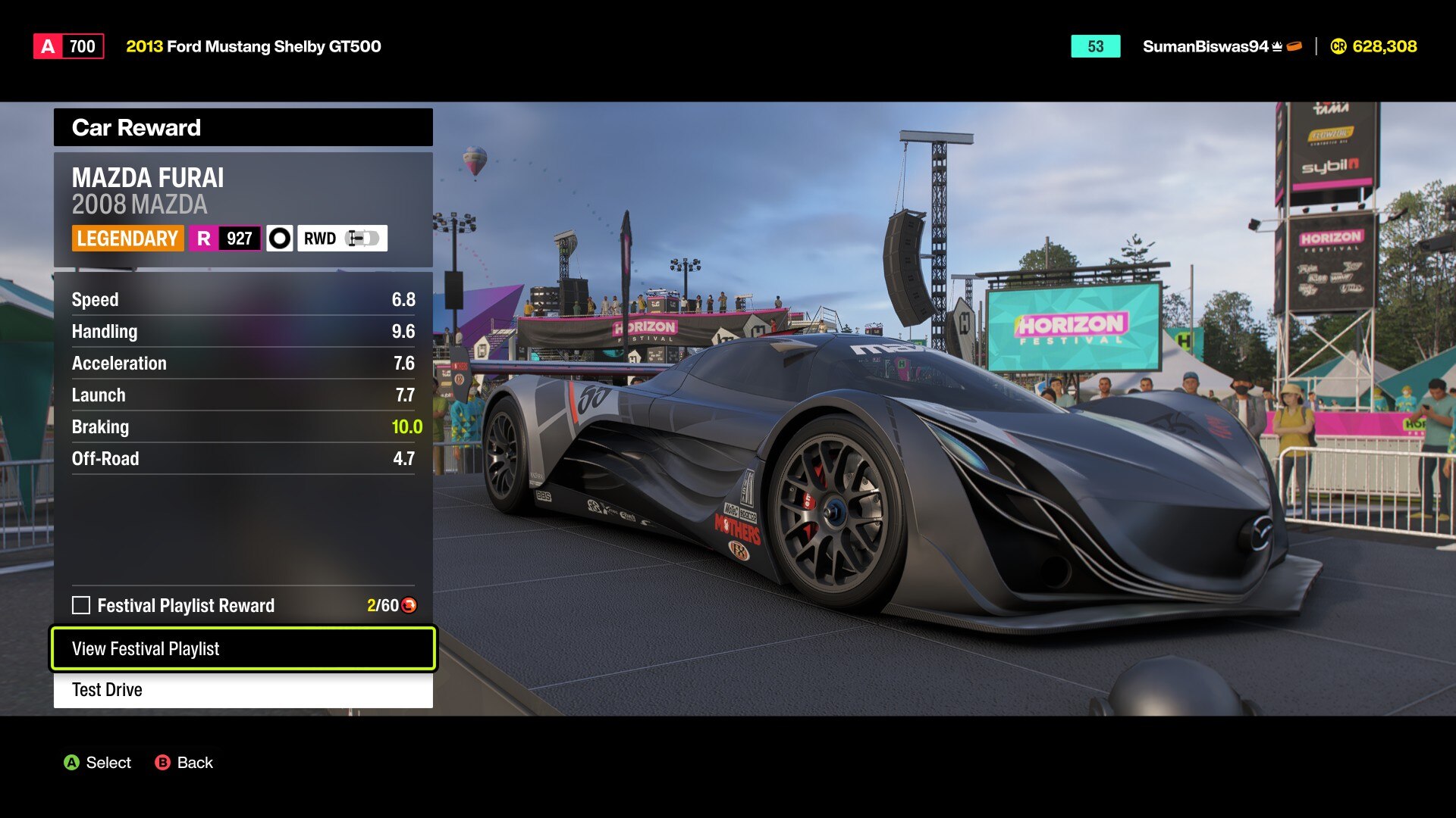 Forza Horizon 6: How To Unlock the 2008 Mazda Furai - Deltia's Gaming