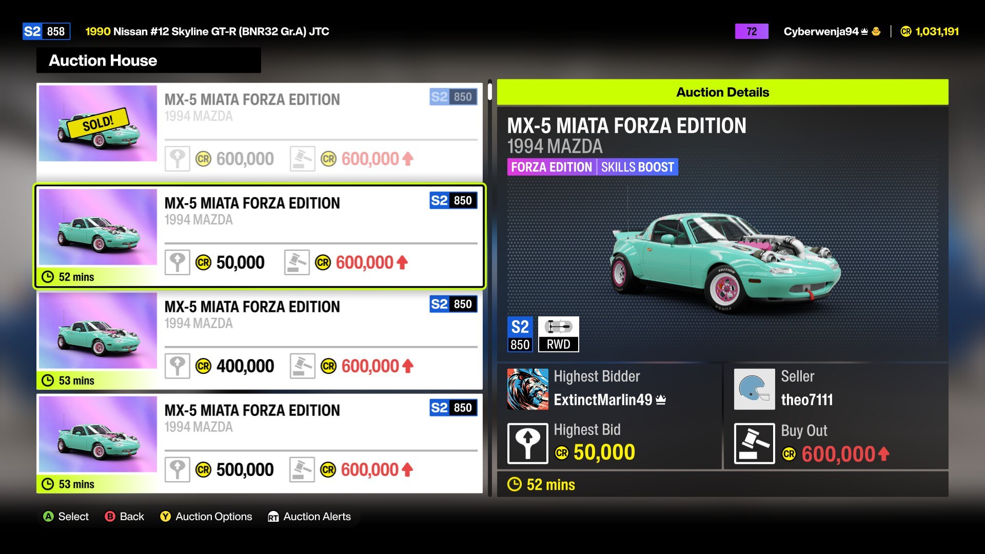 Forza Horizon 6: Auction House Guide - Deltia's Gaming