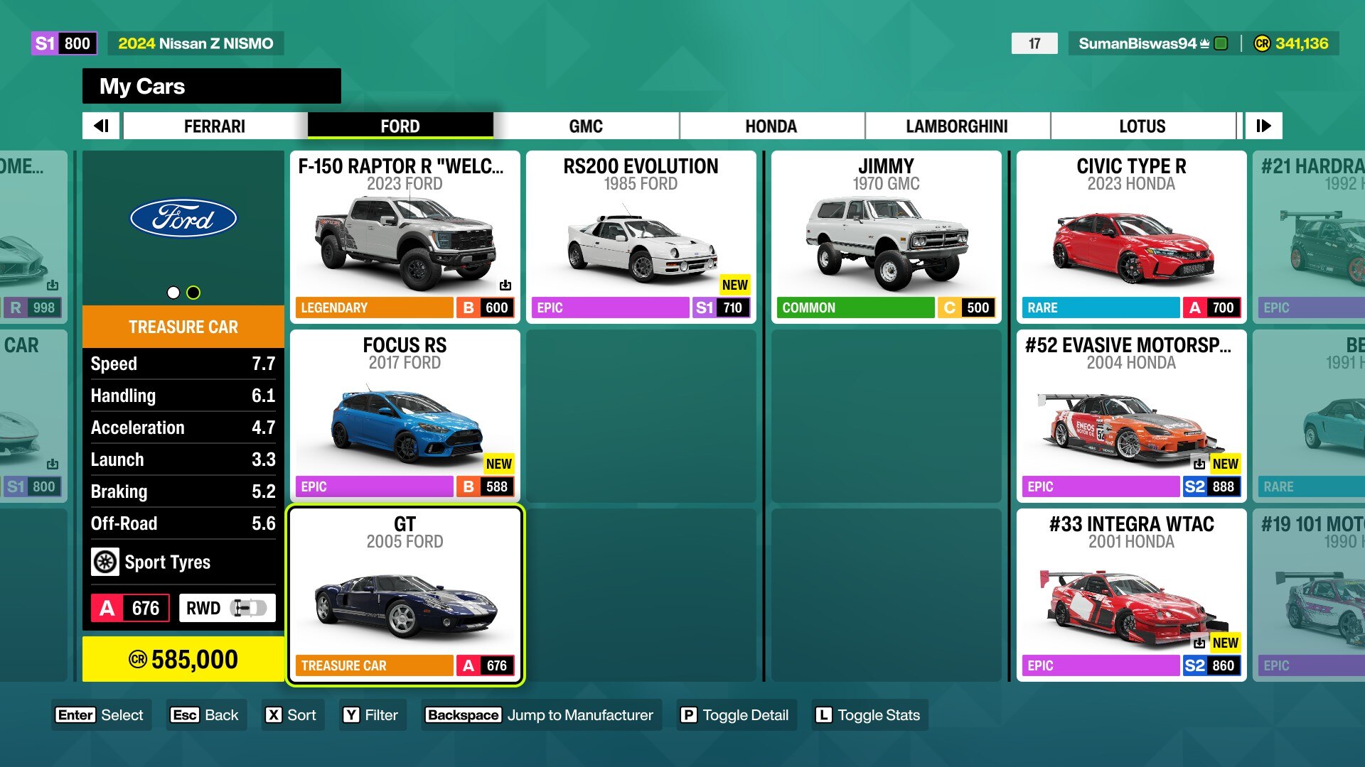 Forza Horizon 6: Ford 2005 GT Location Guide (Treasure Car) - Deltia's ...