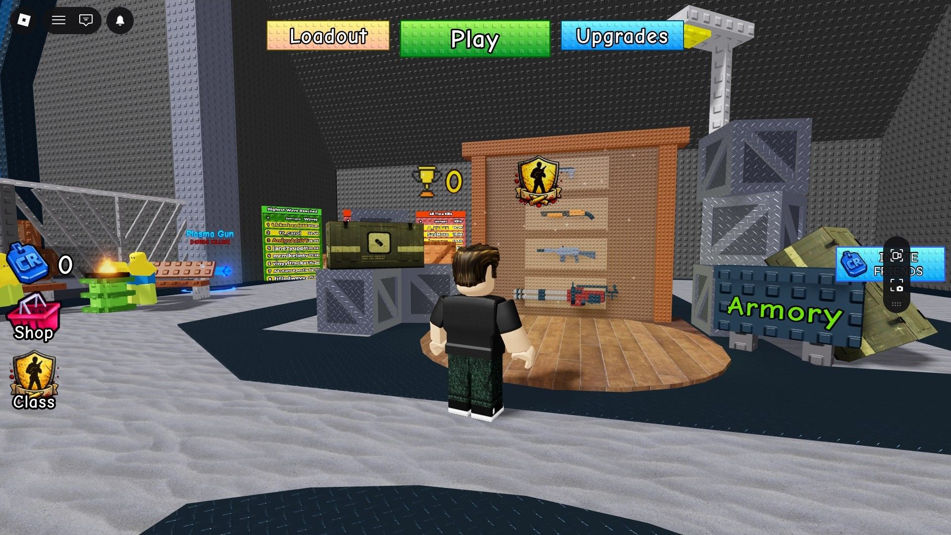 All Weapons in Survive Zombie Arena - Deltia's Gaming