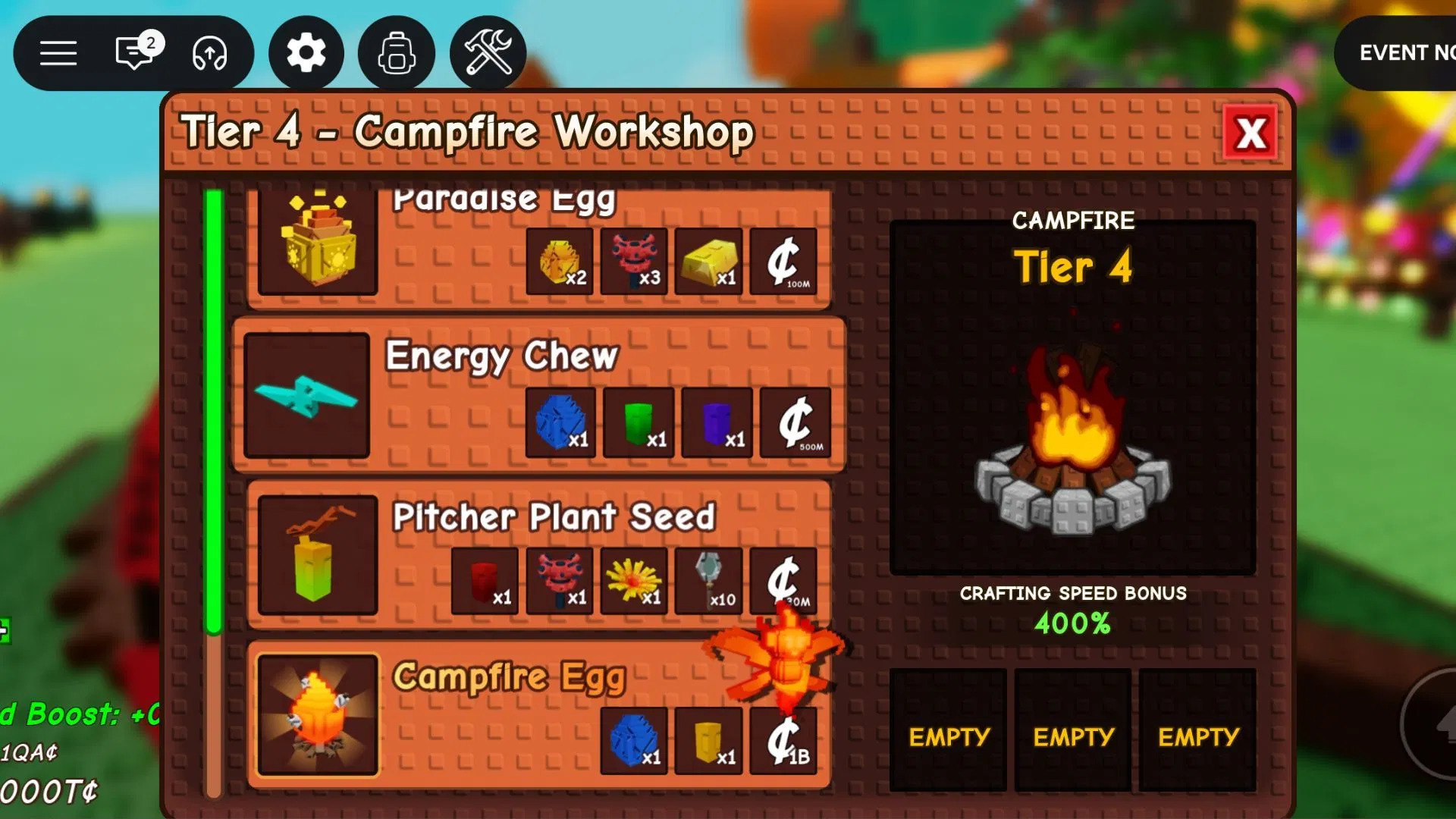 Grow a Garden Campfire Egg Guide - Deltia's Gaming