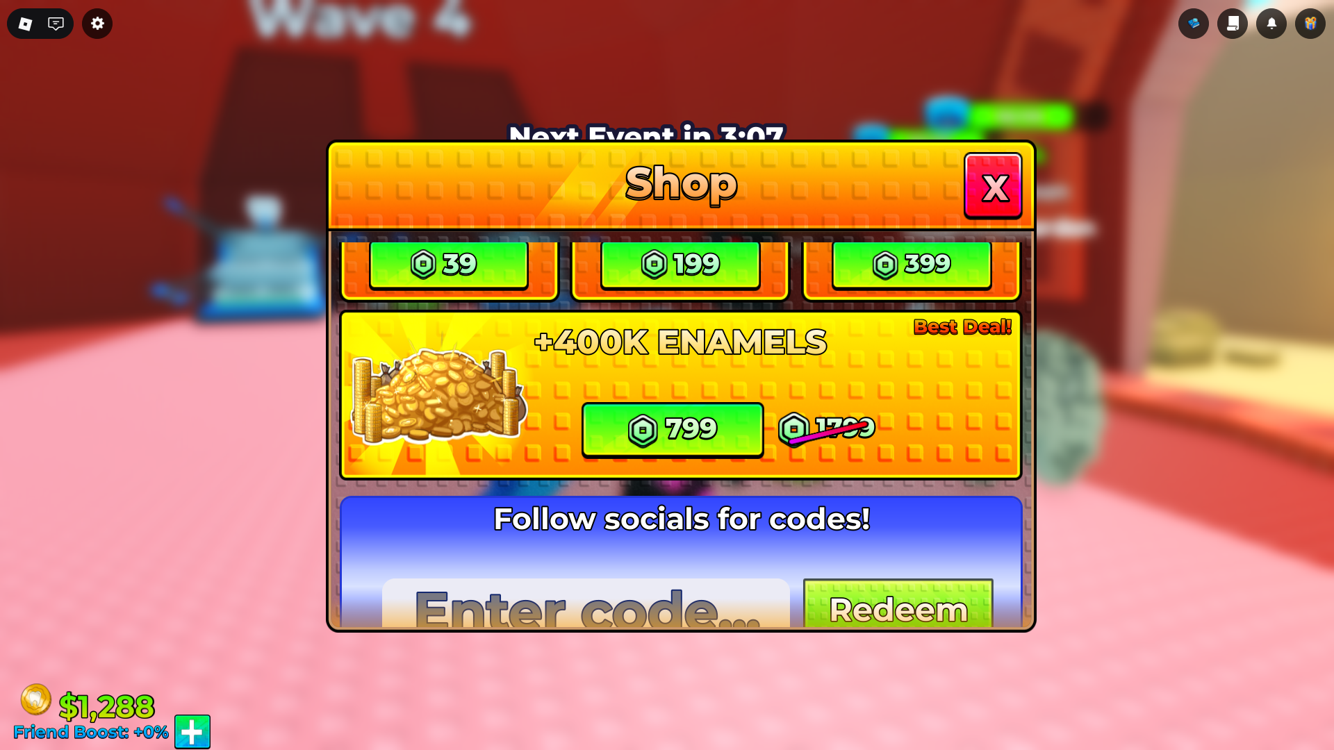 Cavity Crushers Codes (June 2026) - Deltia's Gaming
