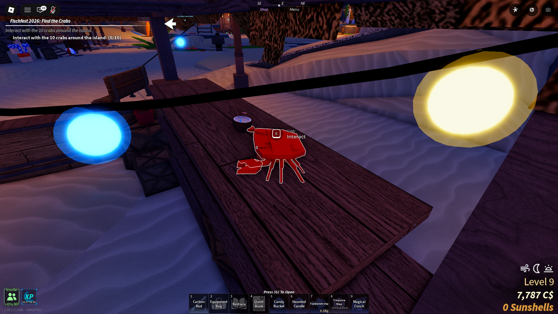 All Crab Locations in Fisch - Deltia's Gaming