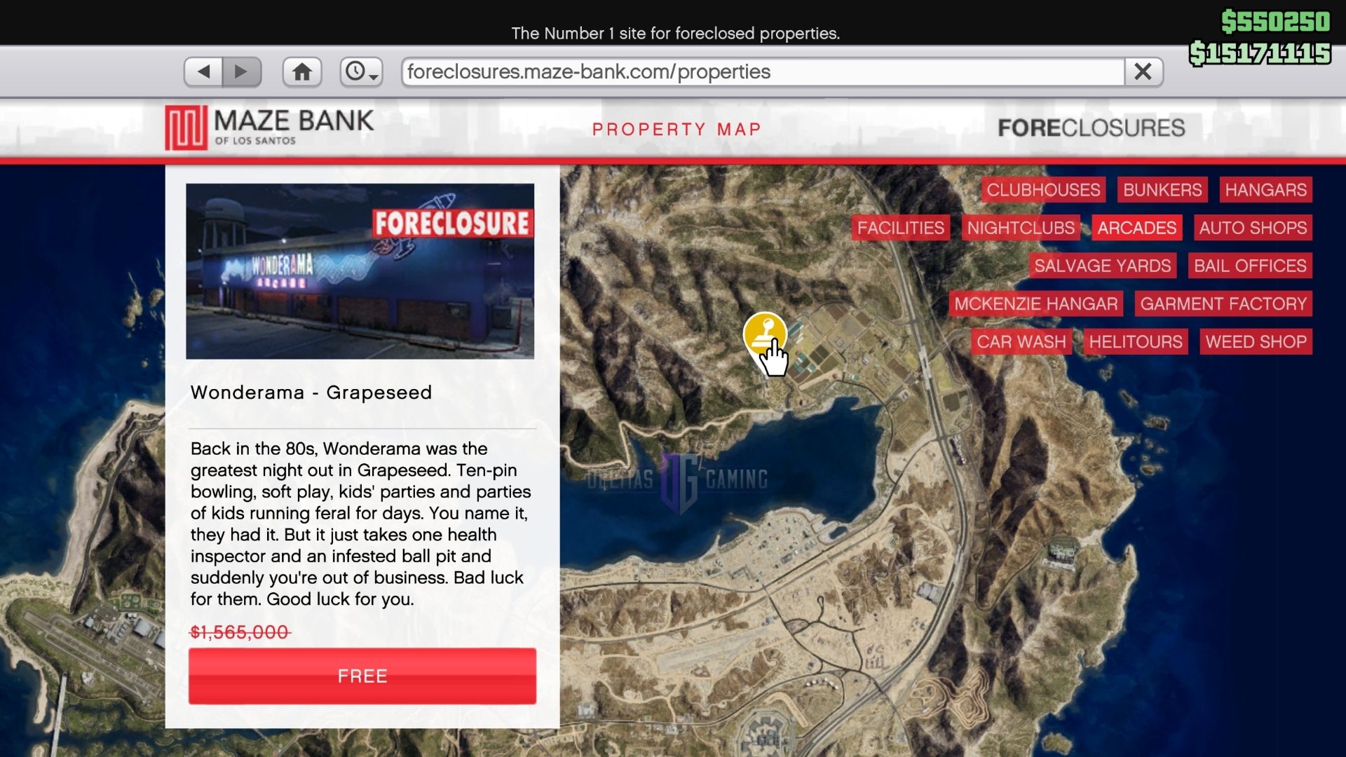 GTA Online: How To Get Free Wonderama Arcade Property - Deltia's Gaming