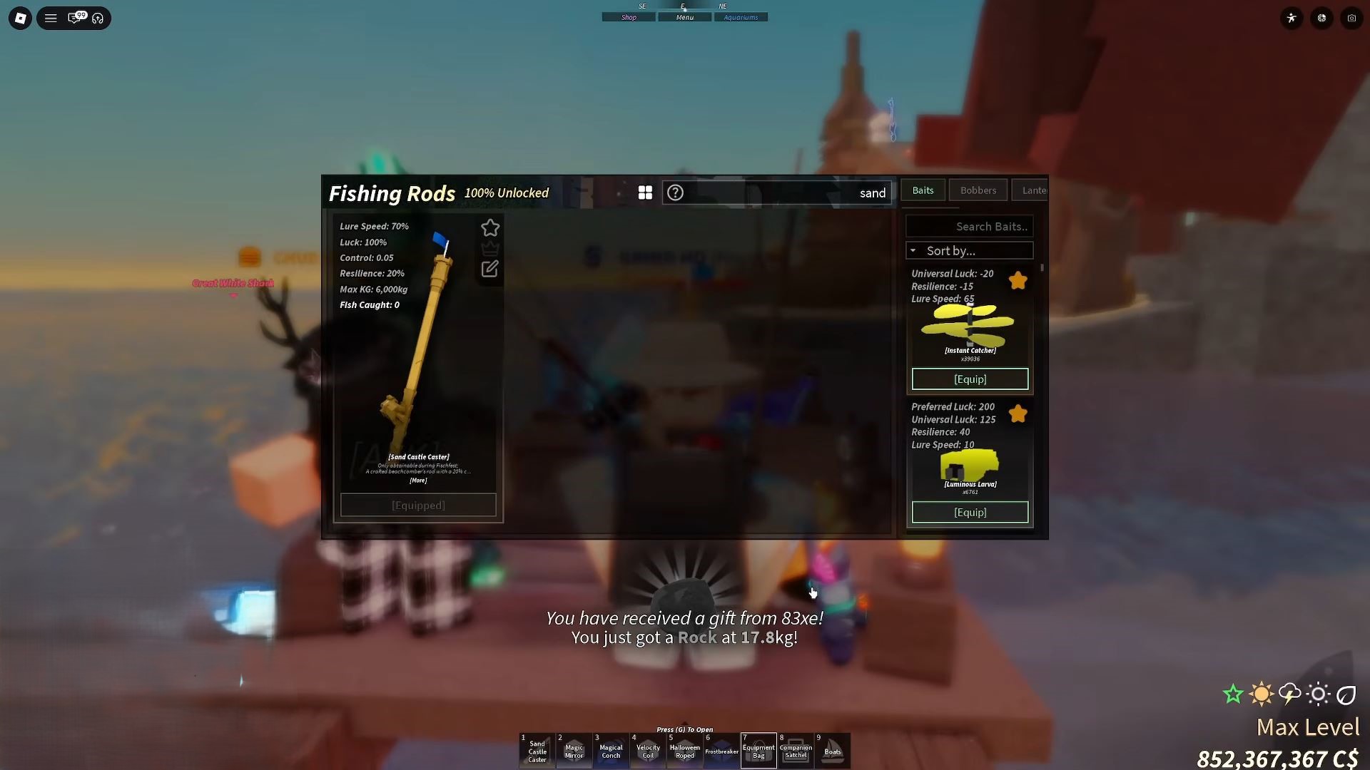 How To Get the Sand Castle Caster Rod In Fisch - Deltia's Gaming