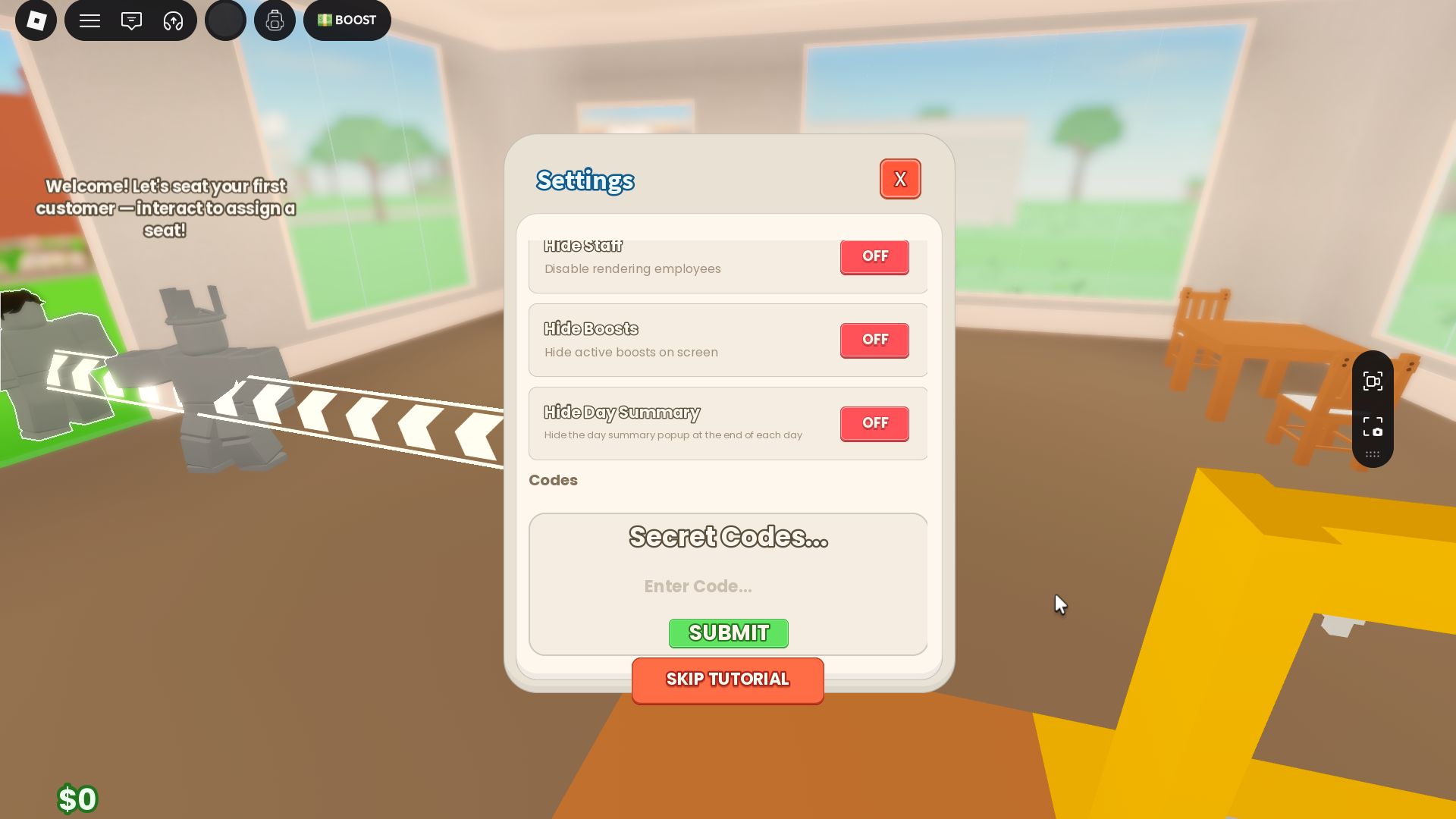 Are There Any Active Codes in Run A Restaurant (June 2026) - Deltia's ...