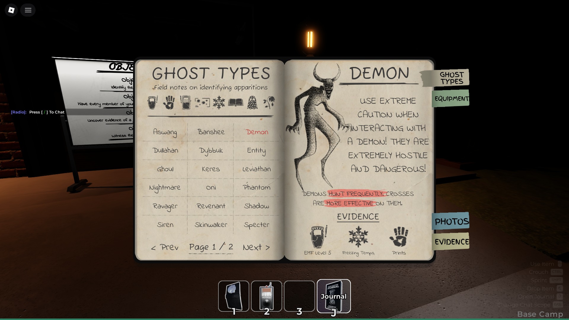 All Ghost Types in Demonology - Deltia's Gaming