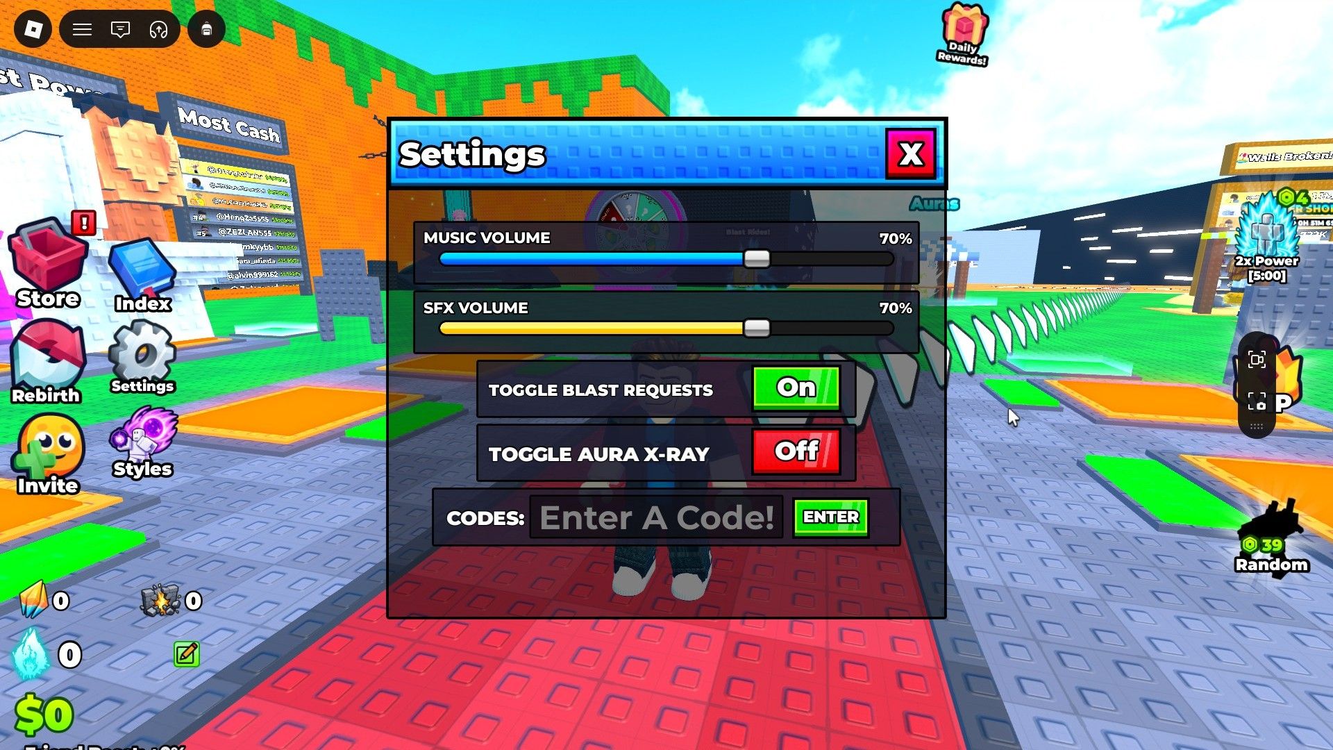 Power Blast Lucky Blocks Codes (July 2026) - Deltia's Gaming